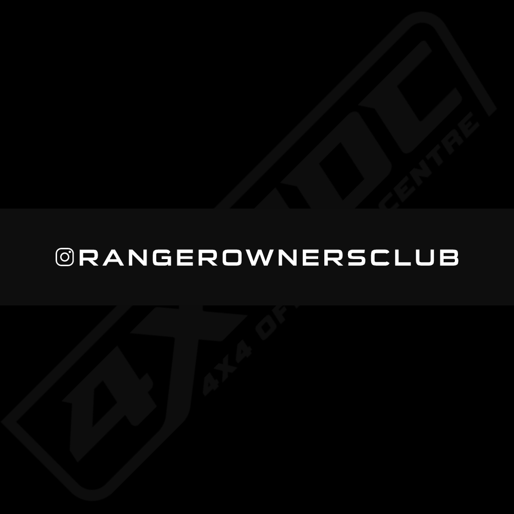 ROC Windscreen Banner | Ranger Owners Club - 4x4 Offroad Centre