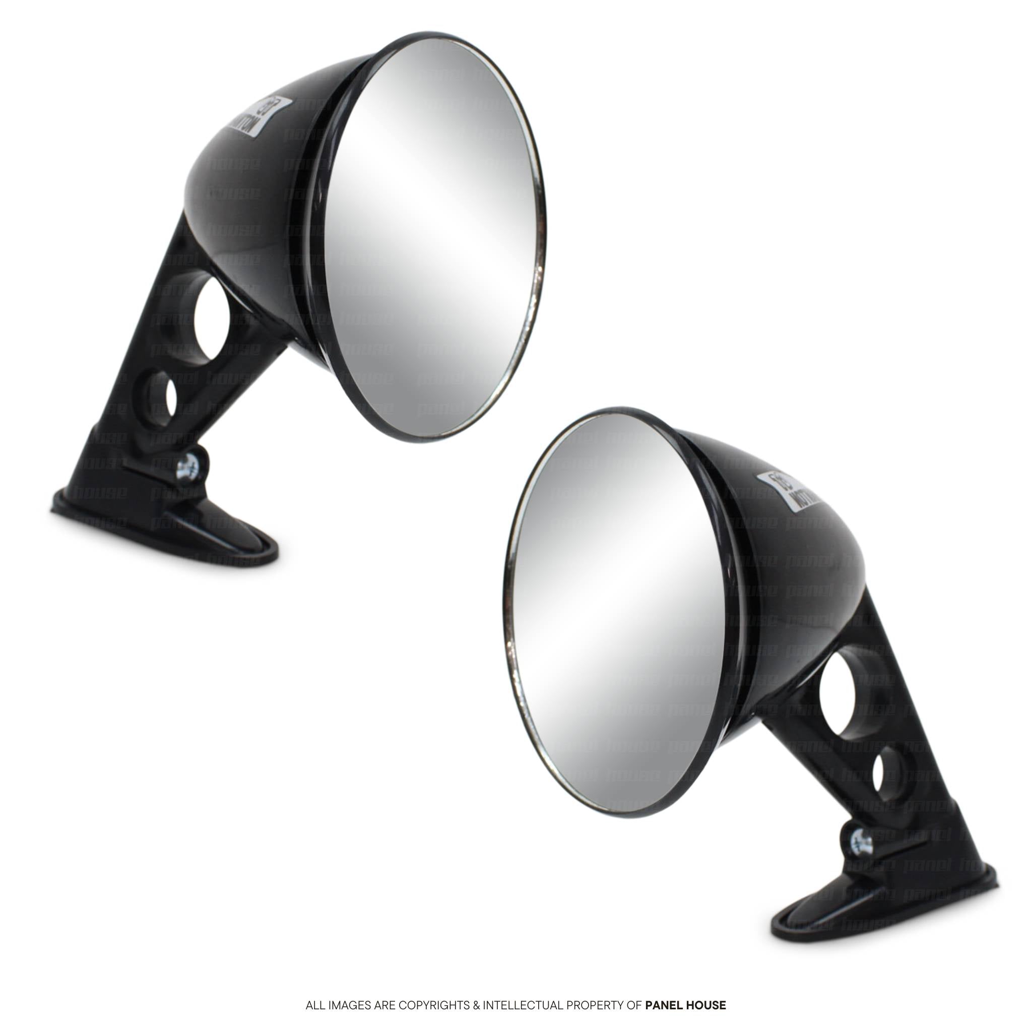 NEW Fender Mount JDM Style Mirrors PAIR LHS RHS Datsun Pick Up Ute 620 ...