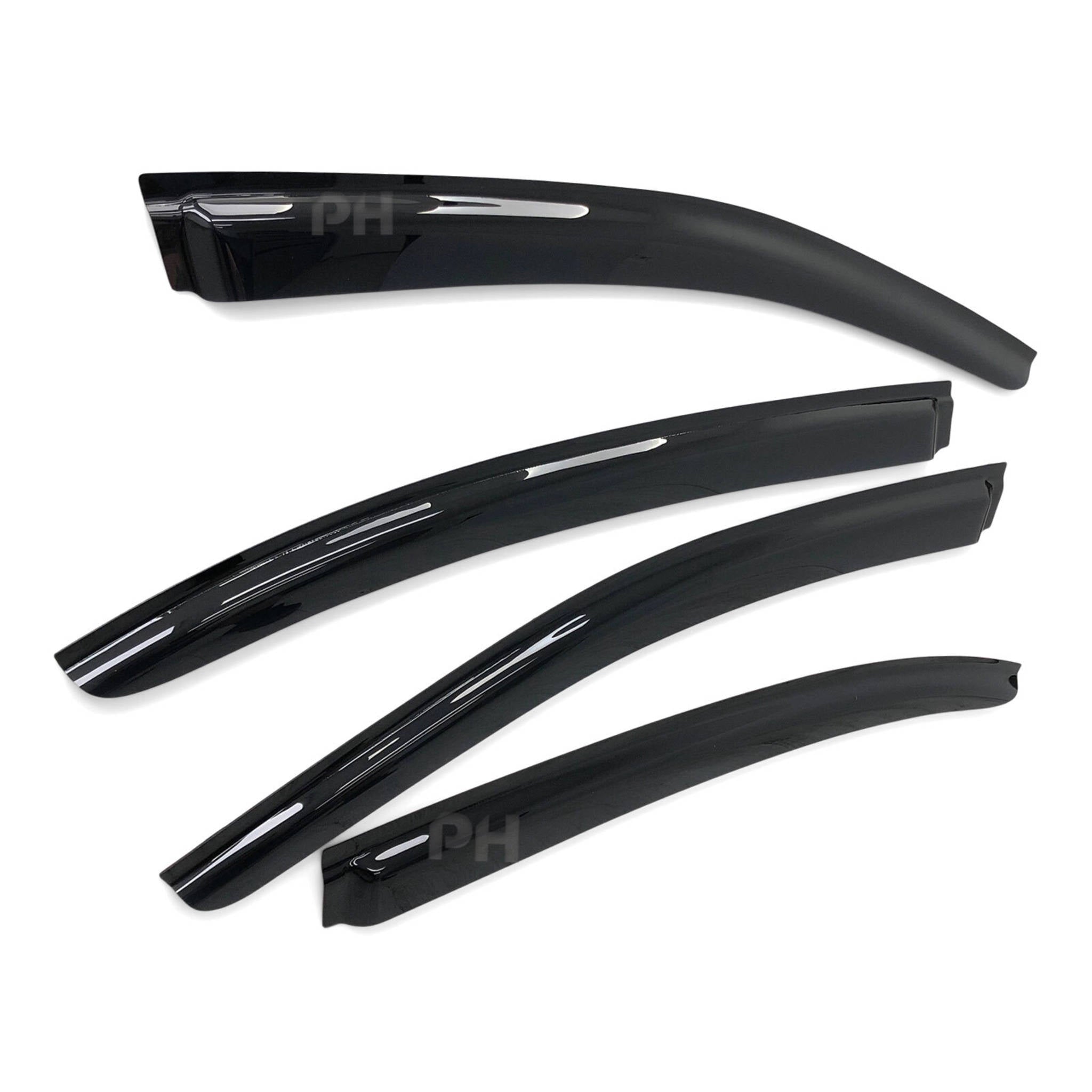 Weather Shield Window Visors SET 4 Piece Fits Ford Falcon FG & FG-X 08 ...