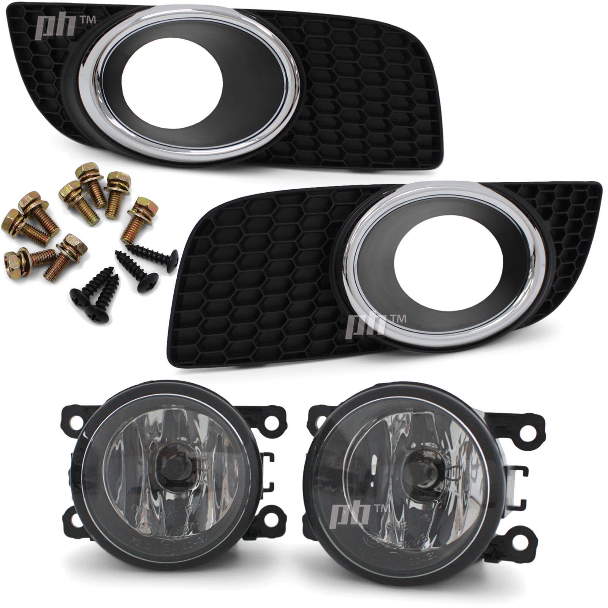 Fog Light SET With Surrounds fits Holden Commodore VE Calais 2006 - 20 ...