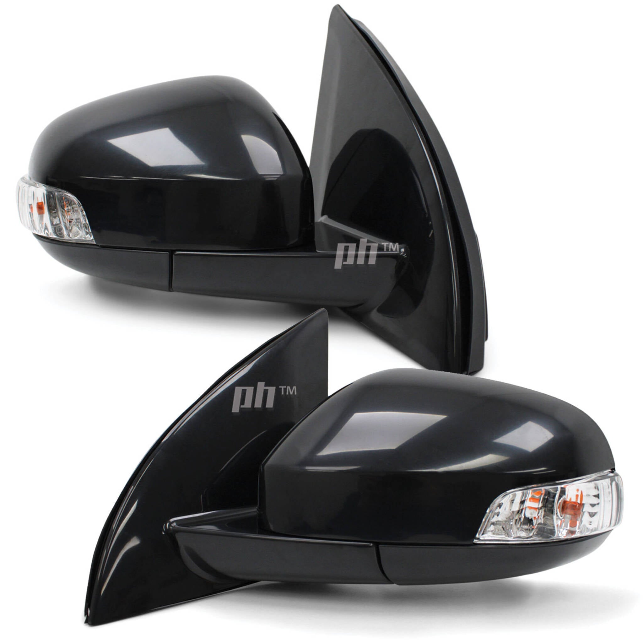 Door Mirrors PAIR Electric With Indicator fits Ford Falcon FG 2008 - 2 ...