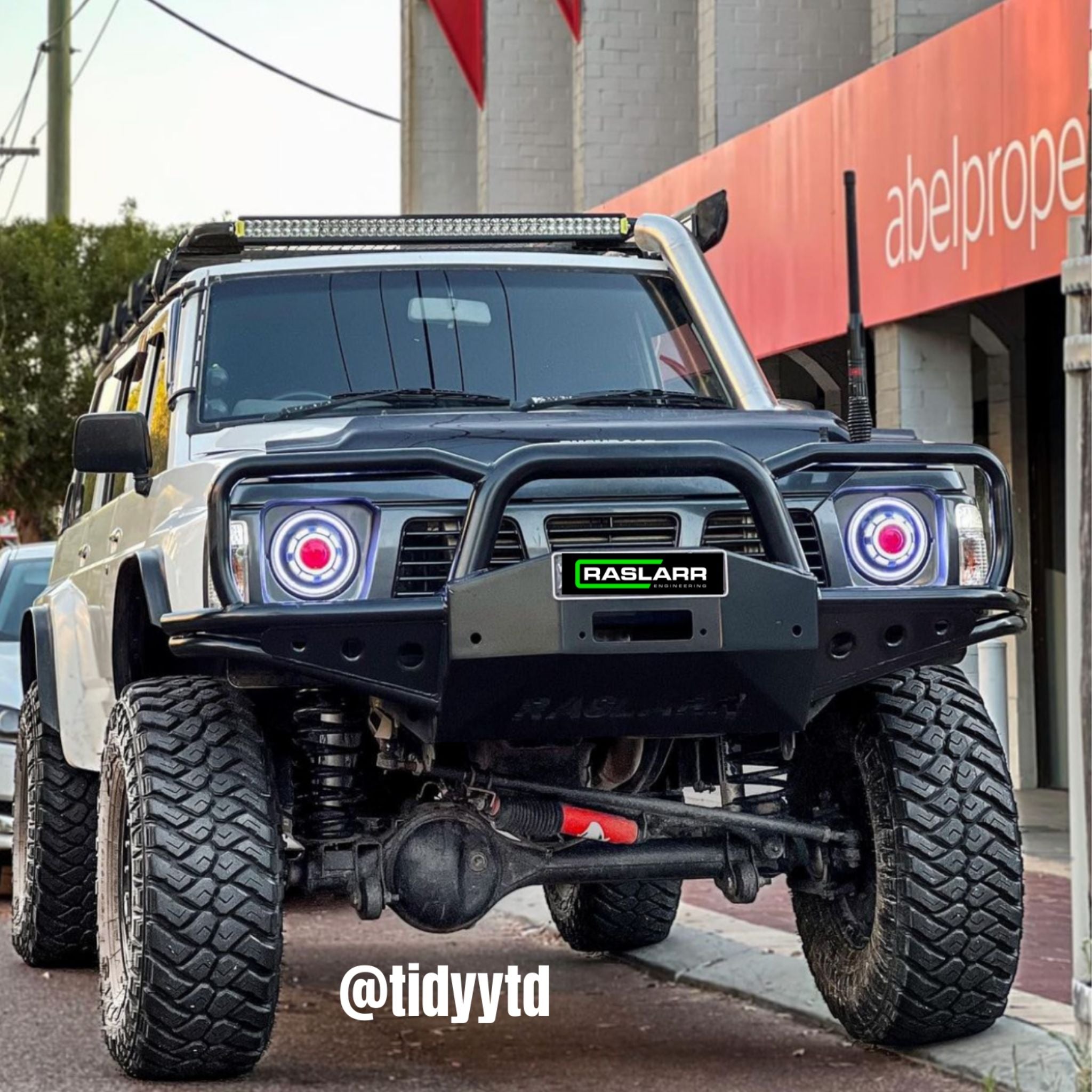 GQ Nissan Patrol Azza Bull Bar - 4x4 Offroad Centre