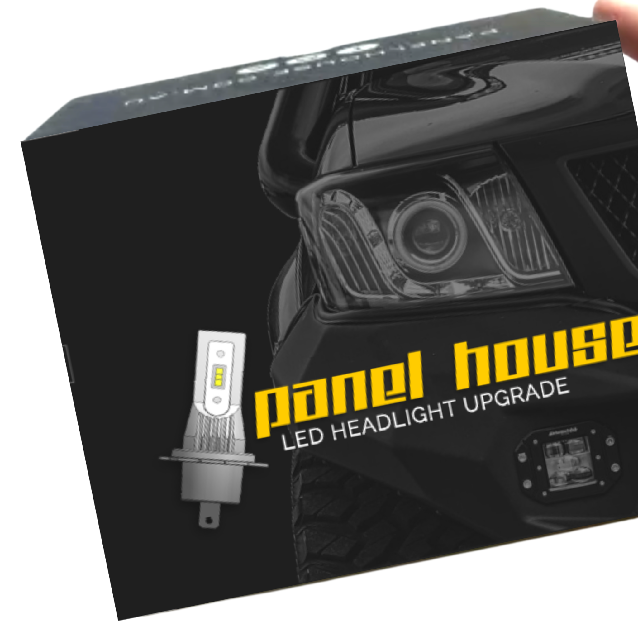H3 LED Headlight Bulbs 6500K 7200LM PAIR – 4x4 Offroad Centre