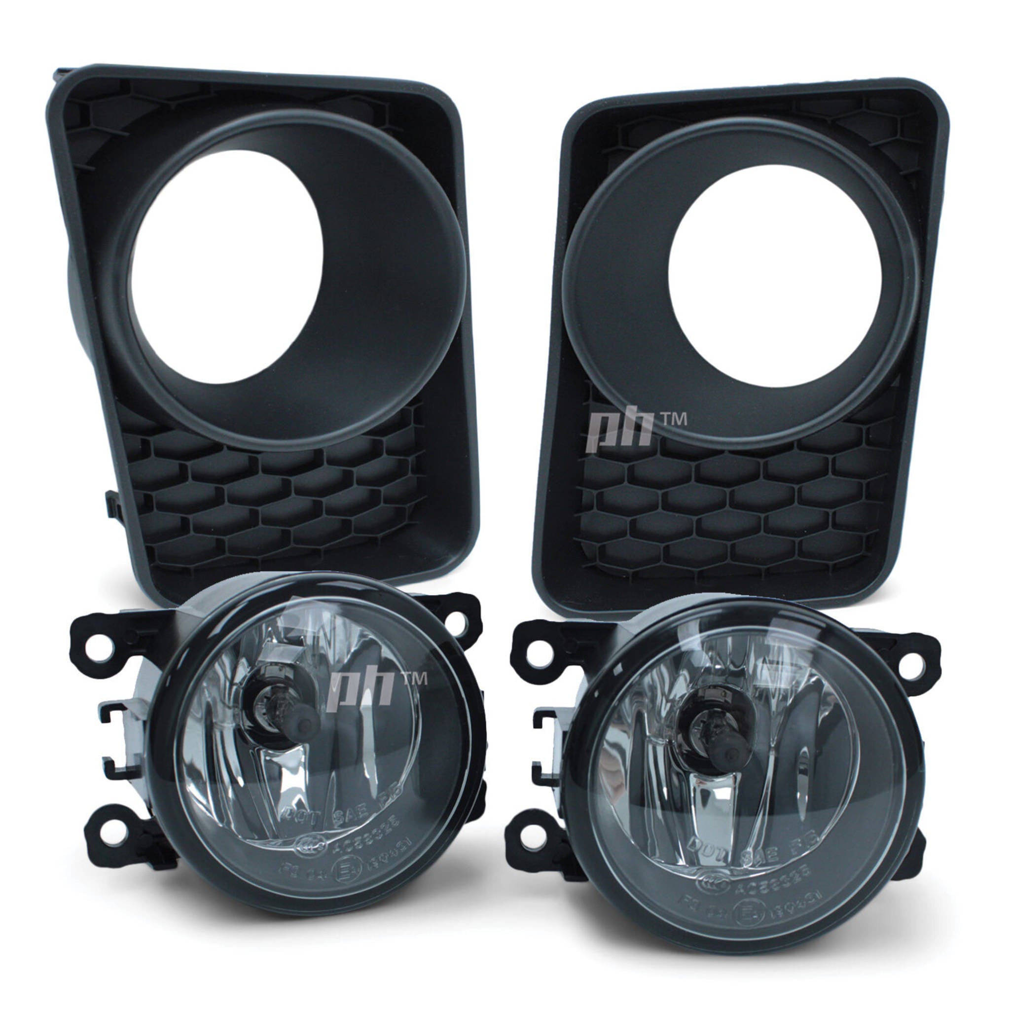 Fog Light SET With Surrounds fits Holden Commodore VE SS SV6 SSV 2006 ...