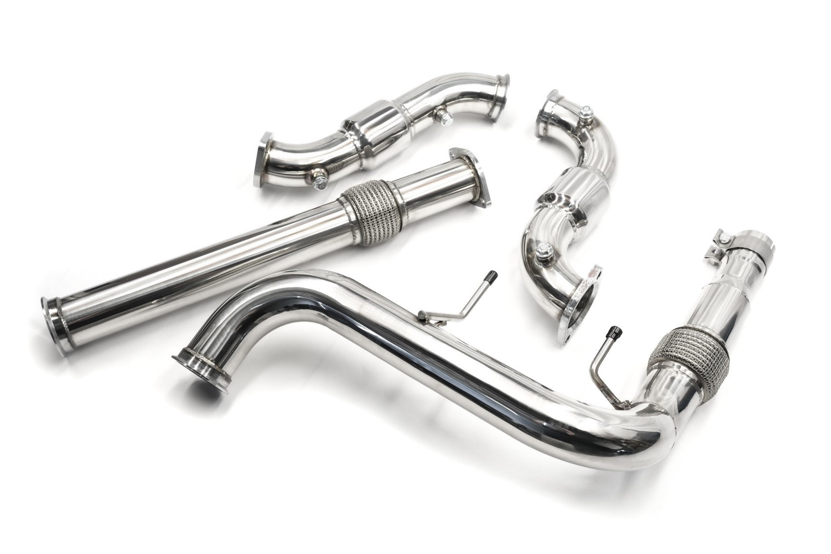 Ford Ranger (2022-2025) Raptor MY22 NEXT GEN 3' Downpipes / Dump Pipes ...
