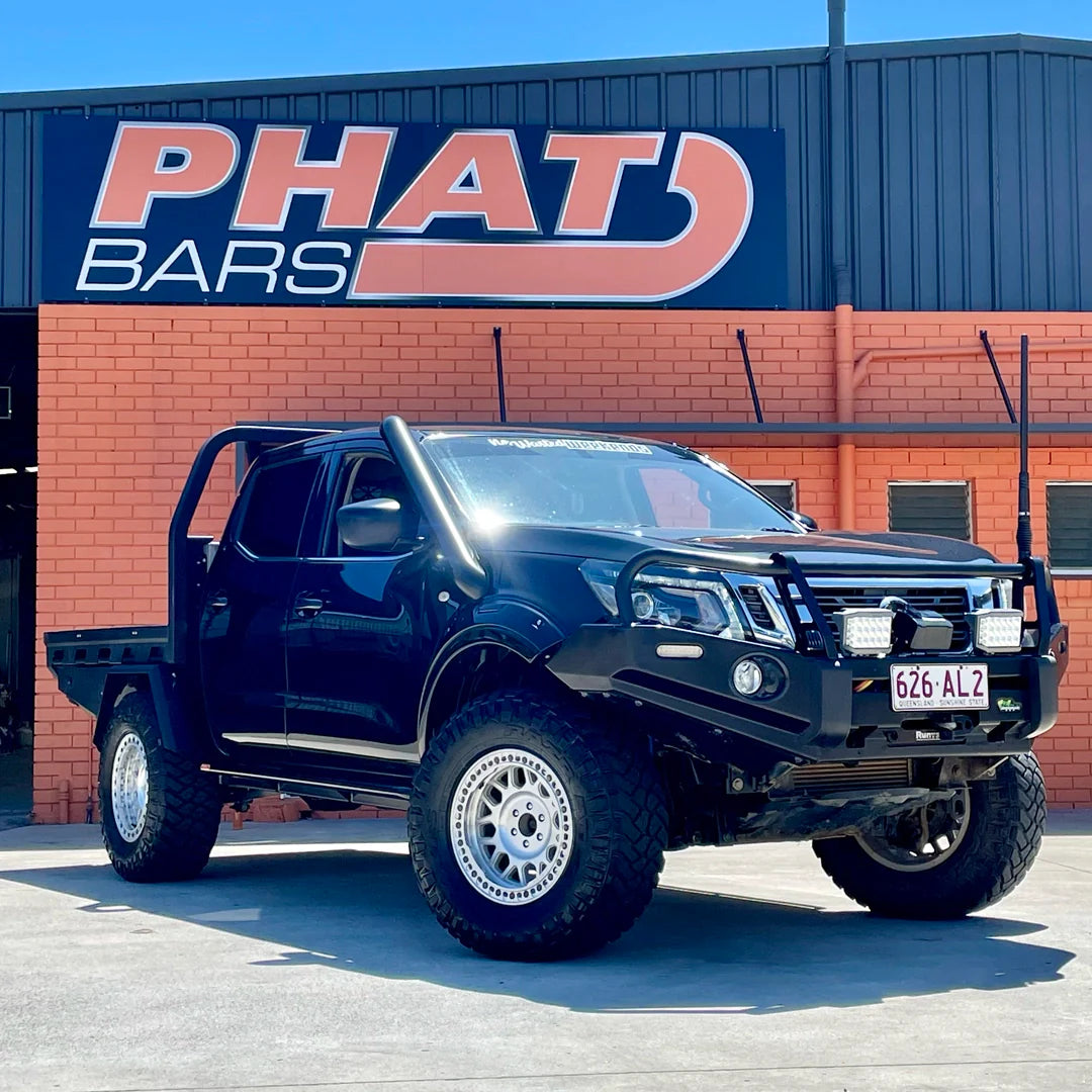 Nissan Navara NP300 Rock Sliders / Side Steps - Powdercoated - 4x4 ...