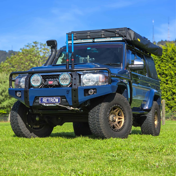 76 Series, 78 Series, 79 Series Toyota Landcruiser Dallas Bull Bar ...