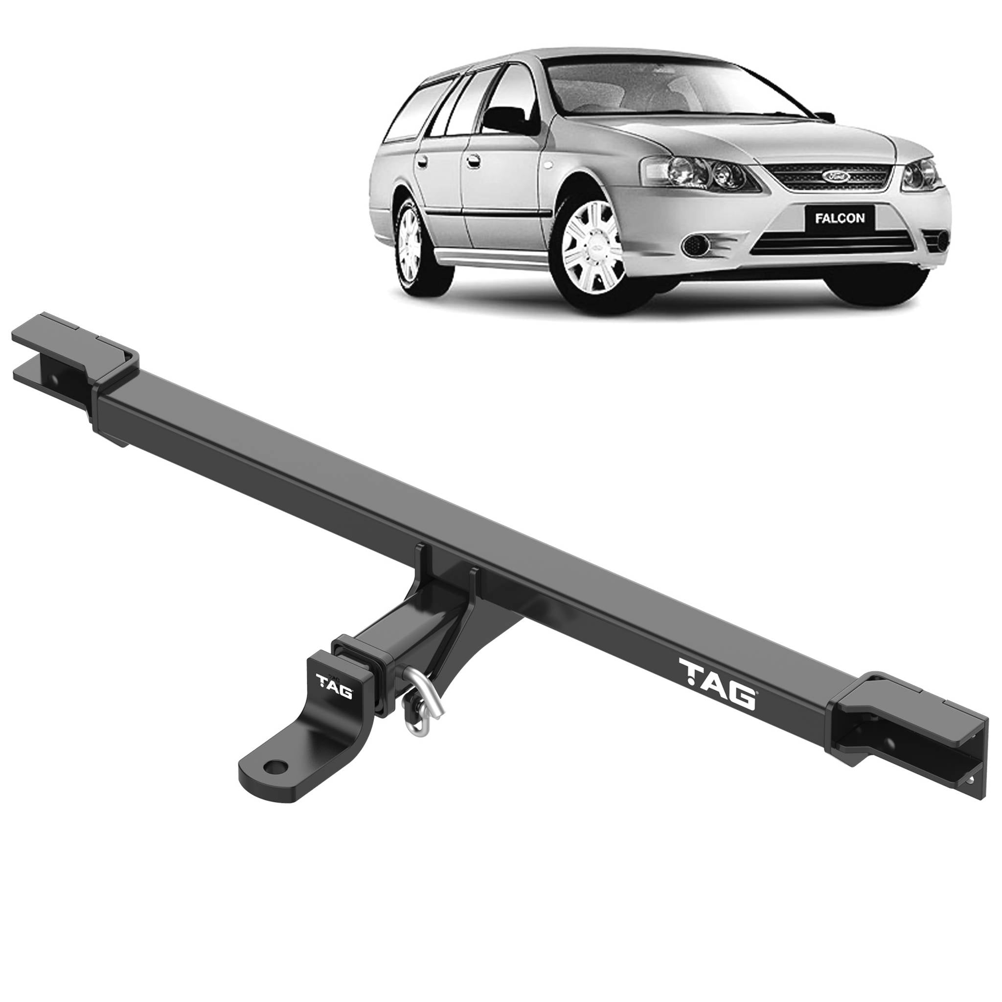 TAG Heavy Duty Towbar for Ford Falcon AU BA BF Wagons (09/1998 - On ...