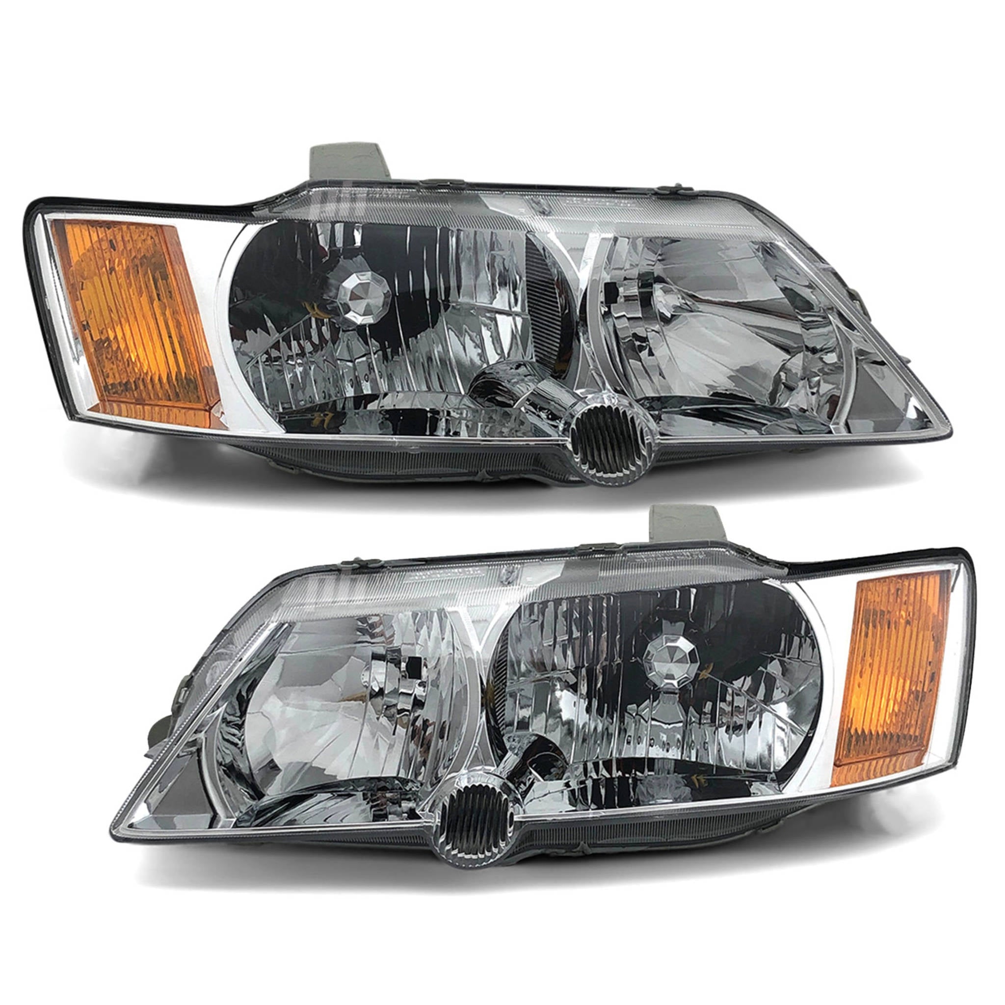 Headlights Chrome PAIR fits Holden Commodore VY 2003 - 2004 Executive ...
