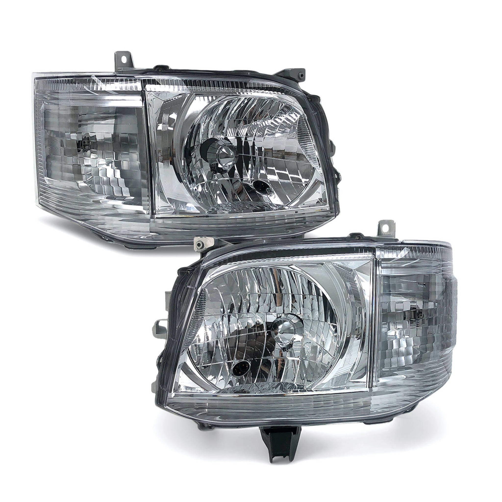 Headlights PAIR Fits Toyota Hiace Van LWB SLWB Commuter 09/2010 - 11/2 ...