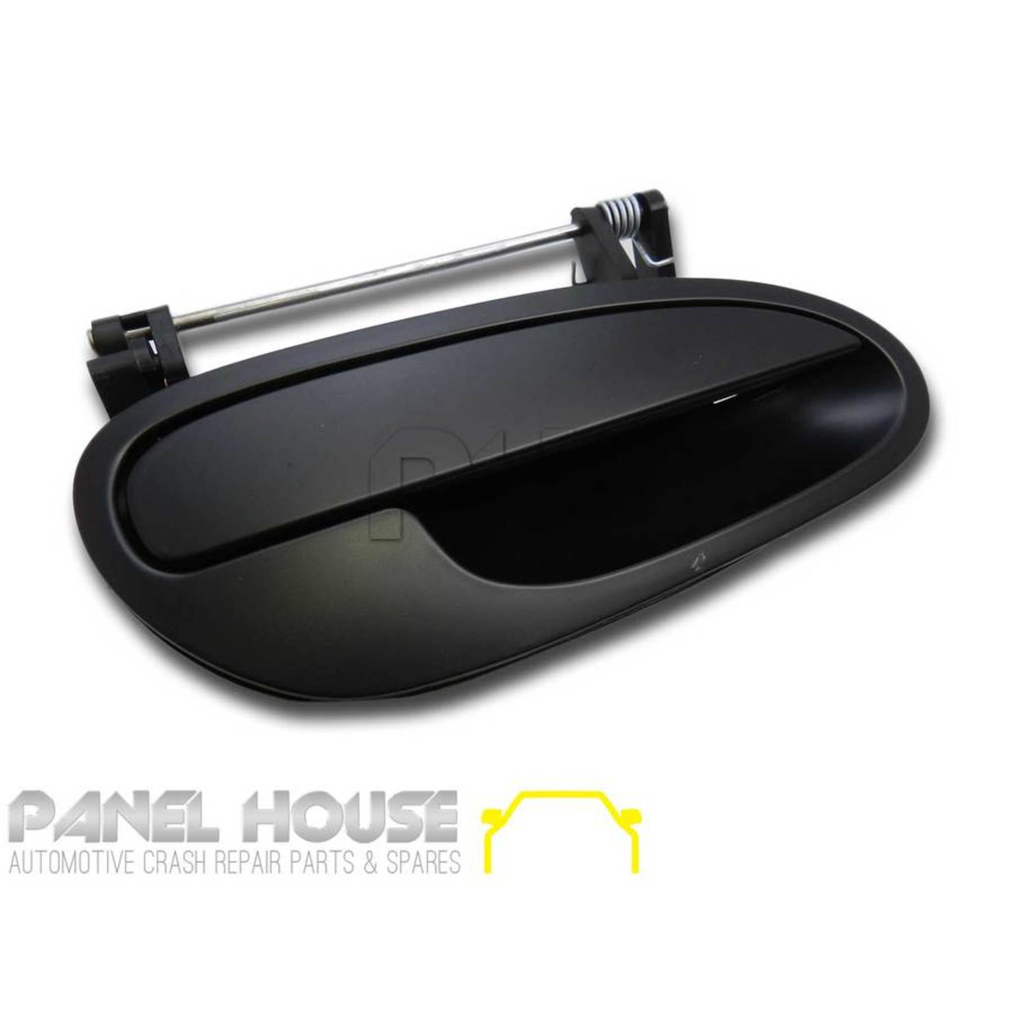 Door Handle RIGHT Rear Black Outer fits Holden Commodore VT VX VY VZ ...