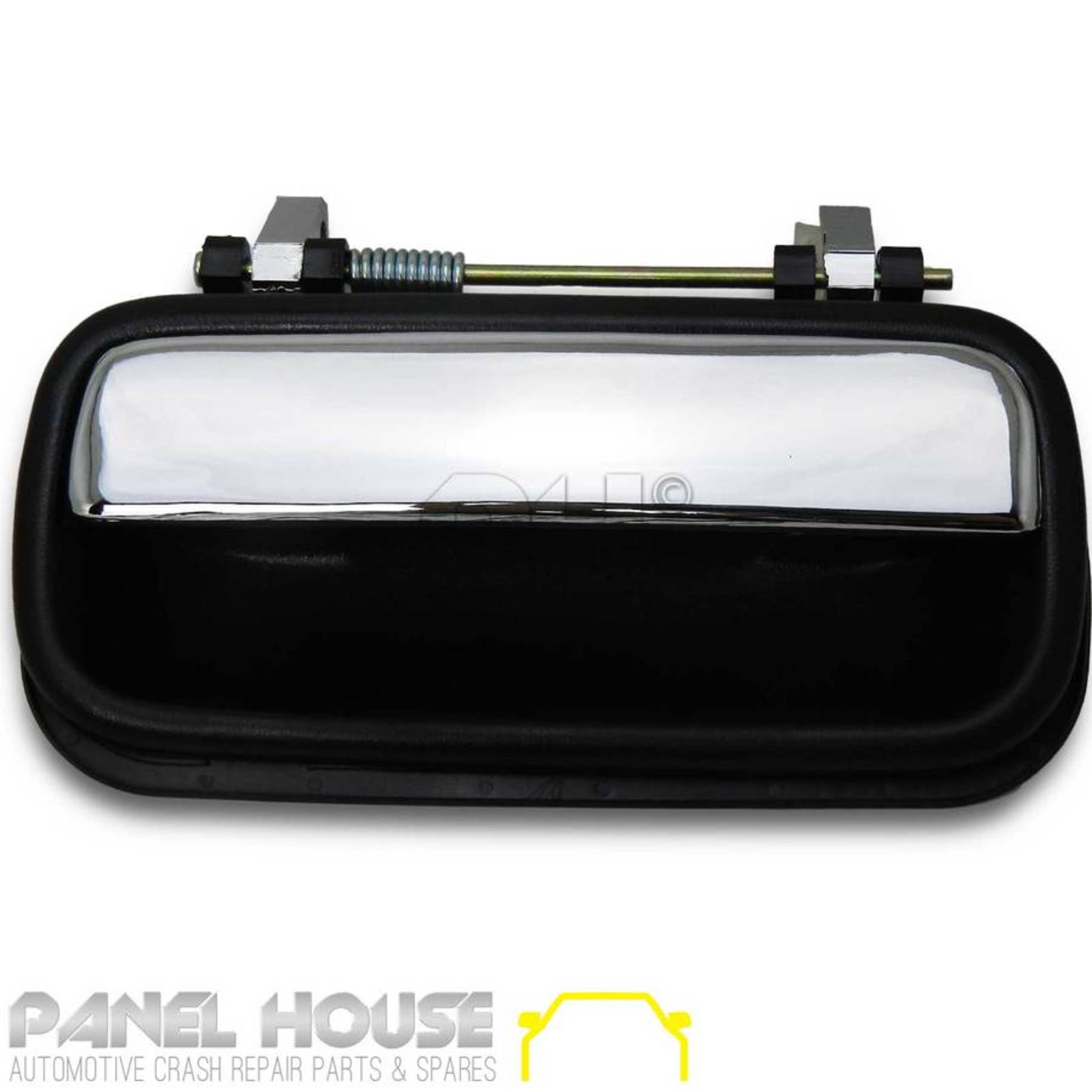 Door Handle LEFT REAR Outer Chrome Black Fits Toyota Hilux Ute 88-05 ...