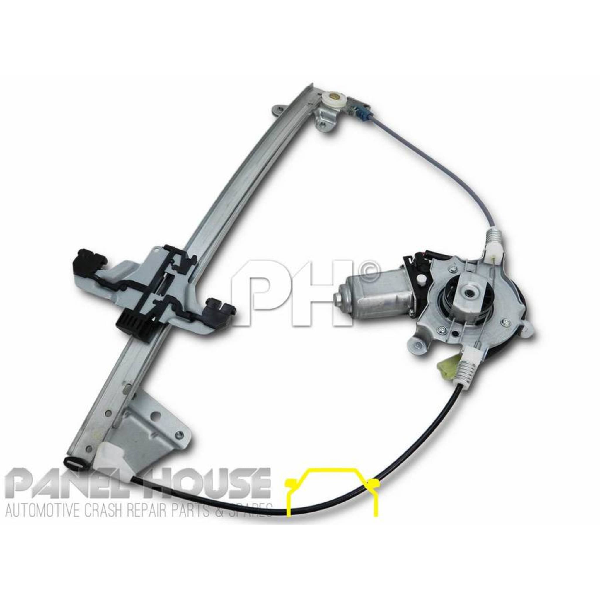 Window Regulator & Motor RIGHT Front Electric fits Ford Falcon AU BA B ...