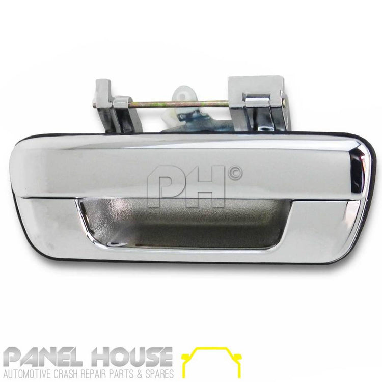 Tail Gate Handle Chrome No Hole Fits Holden Rodeo RA & Colorado RC ...