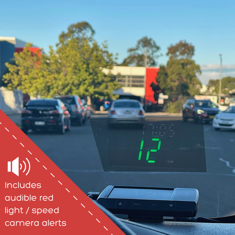 Head Up Display With Speed Camera Alerts - 4x4 Offroad Centre