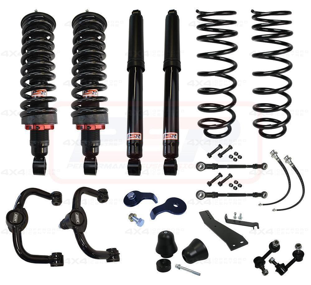 Nissan Navara NP300 Coil Rear PSR TTG 2" Lift Kit LONG TRAVEL (1" Rear ...