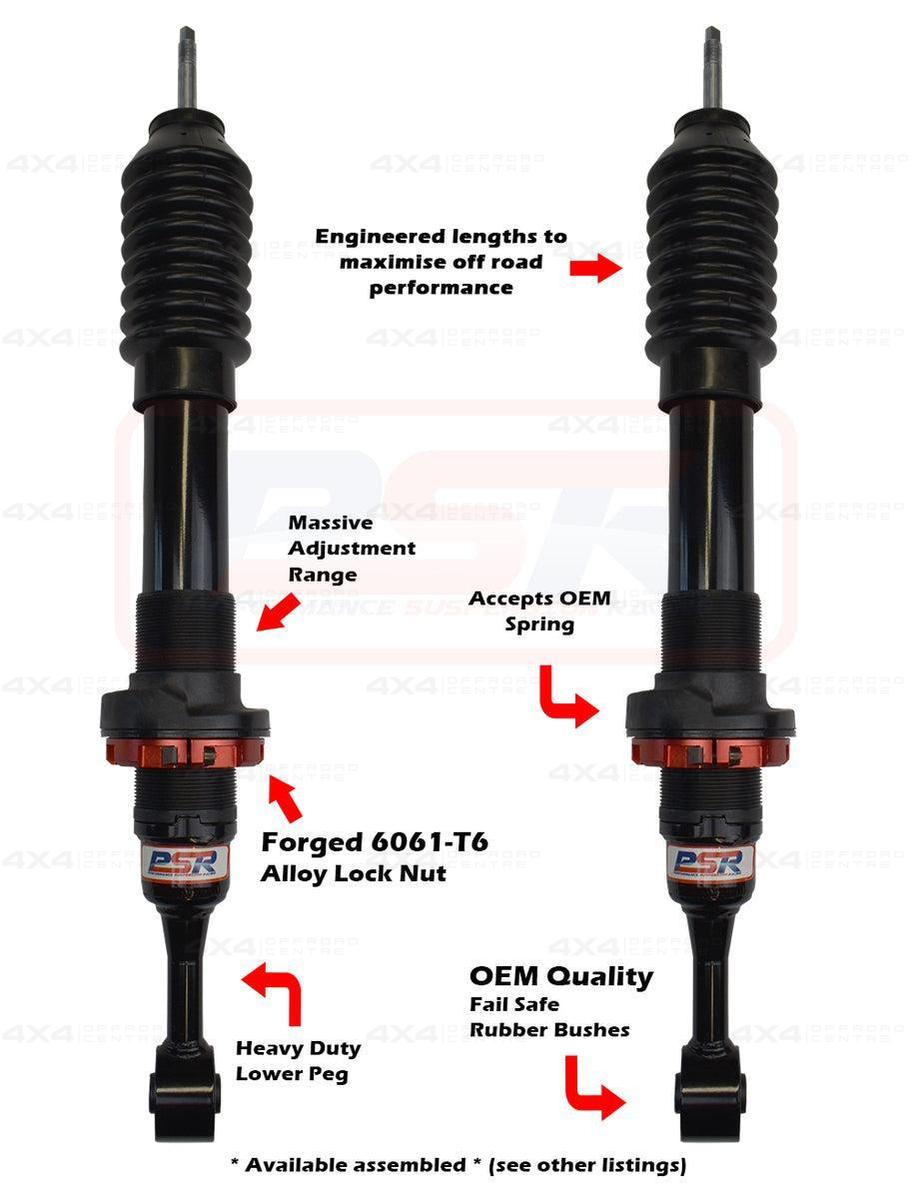 PSR TTG Toyota Front Adjustable Shock Absorber - PAIR – 4x4 Offroad Centre